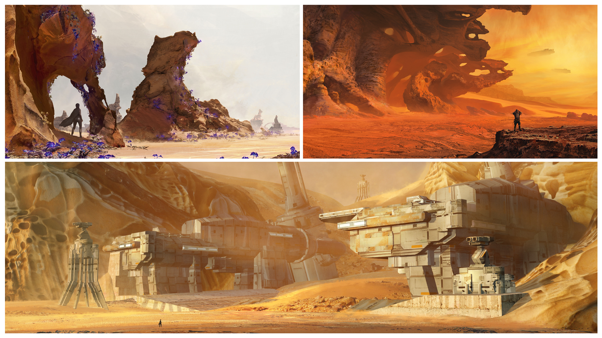 Developer Update 1 Art Of Arrakis Dune Awakening